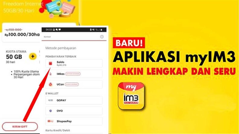 Cara Transfer Pulsa Indosat Lewat MyIM3 - Spirit Kawanua News
