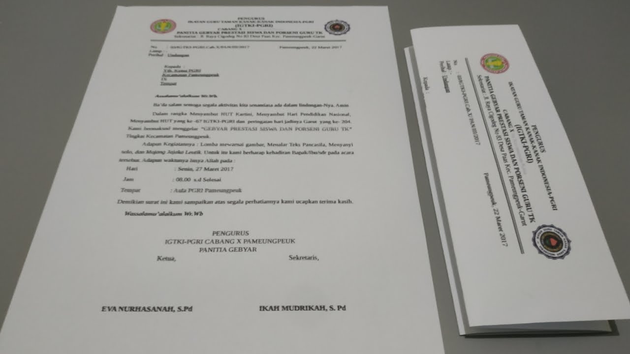 Cara Melipat Surat Resmi dengan Rapi dan Benar - Spirit Kawanua News