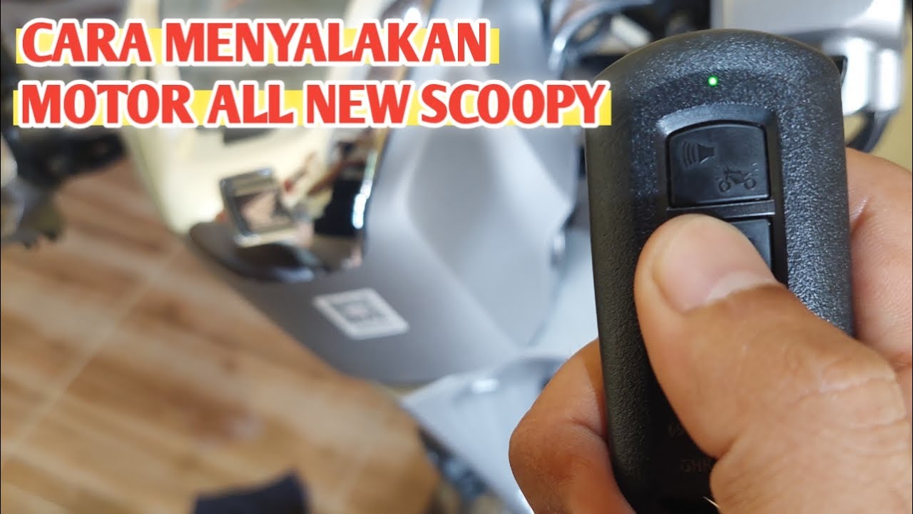 Cara Menyalakan Motor Scoopy yang Mudah dan Praktis - Spirit Kawanua News